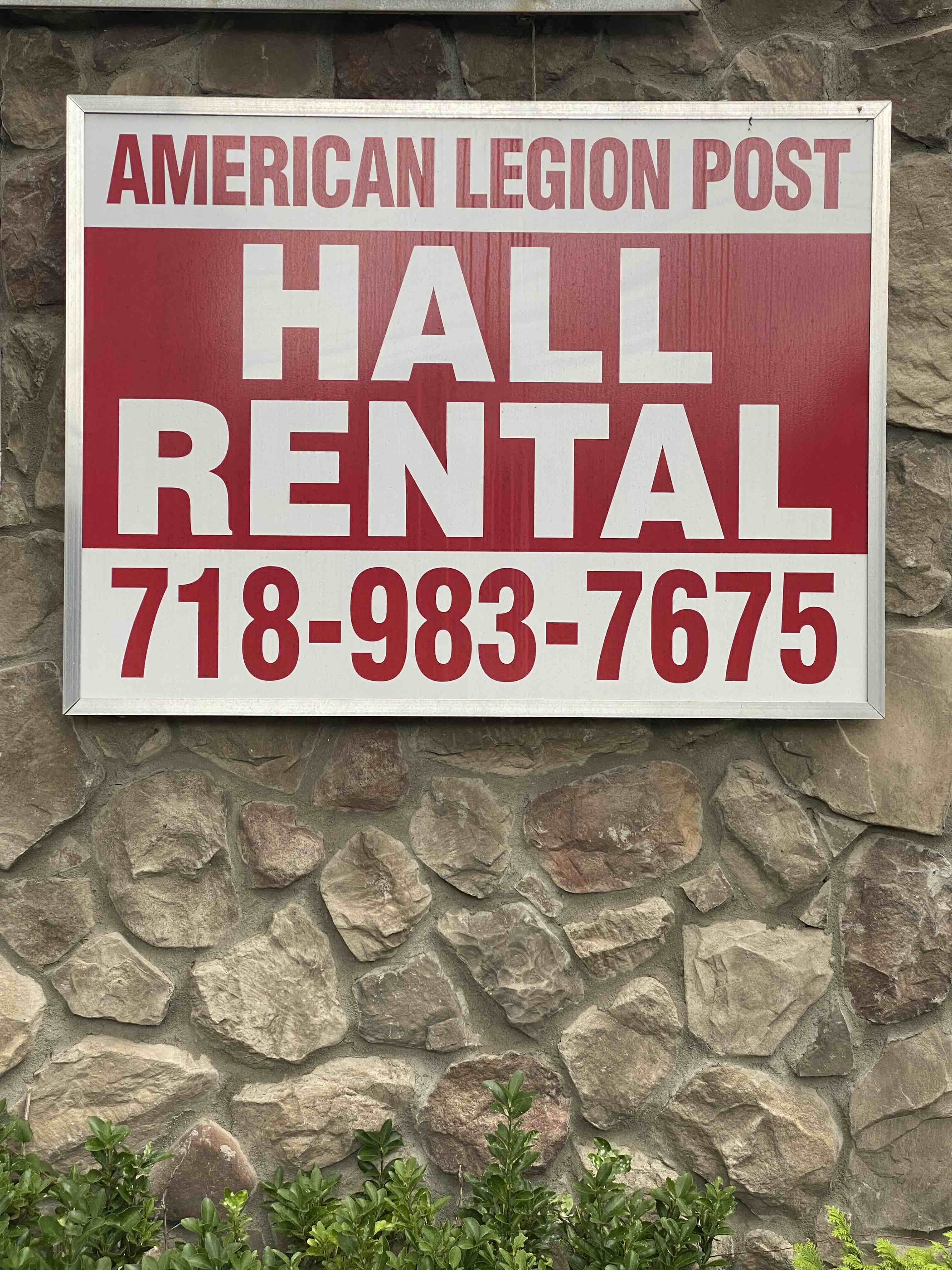 HALL RENTALS – Gold Star Post 1365